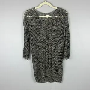 Wilfred | Sweaters | Aritzia Wilfred Linen Blend Peppered Gray 34 ...